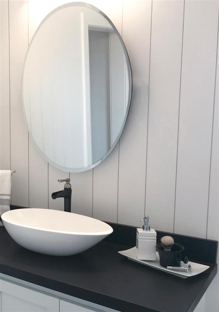 Tema Classic Bevelled Mirror Round 40cm – Handleit.ie